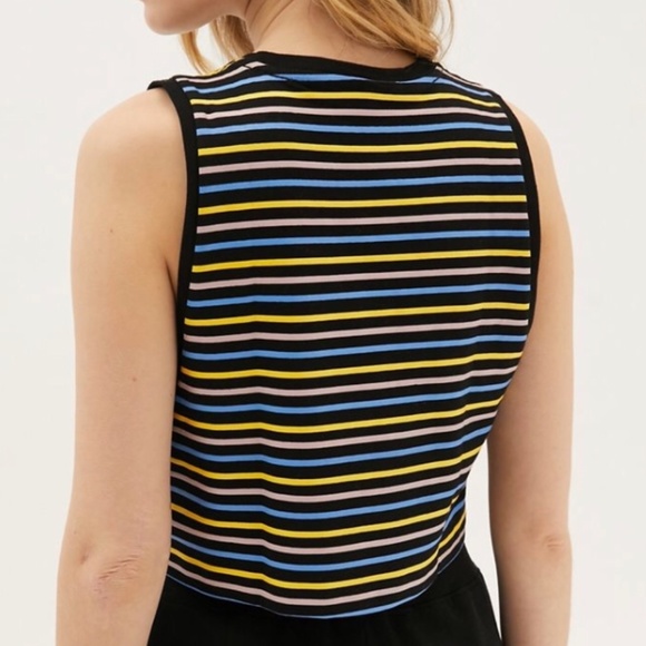 Adam Selman | Tops | Nwt Adam Selman Sport Cropped Lowside Muscle Tank ...